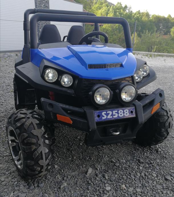 Otroški terenski avto 4X4, DALJINSKO VODEN