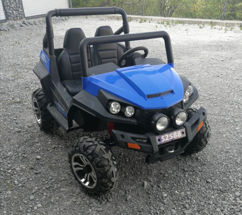 Otroški terenski avto 4X4, DALJINSKO VODEN