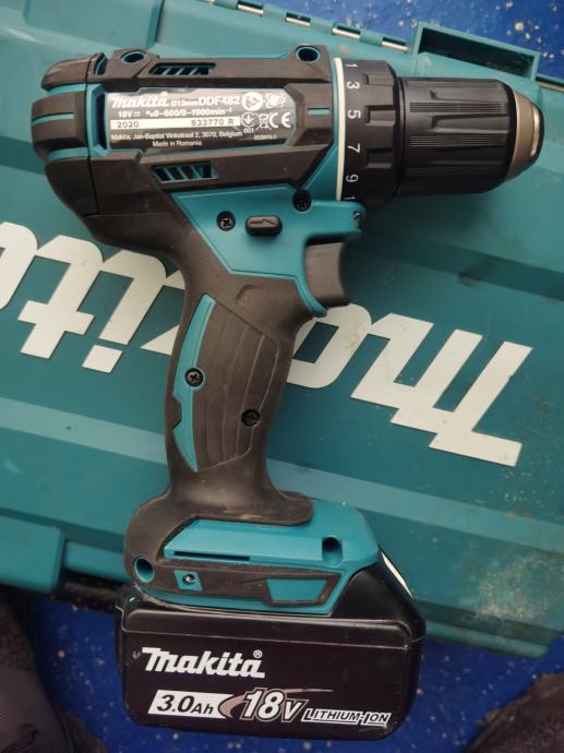Baterijski vrtalnik makita DDF-482