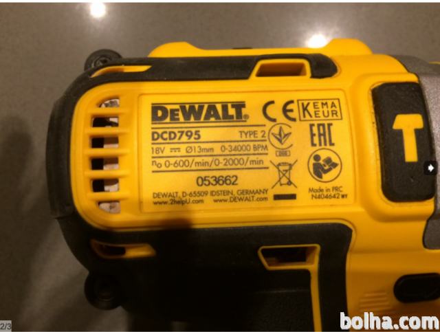 Dewalt dcd 795 XR