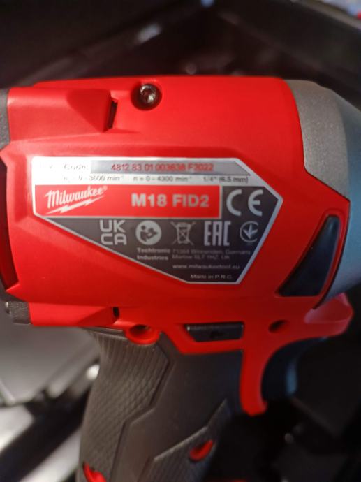 Milwaukee M18 FID2-0X