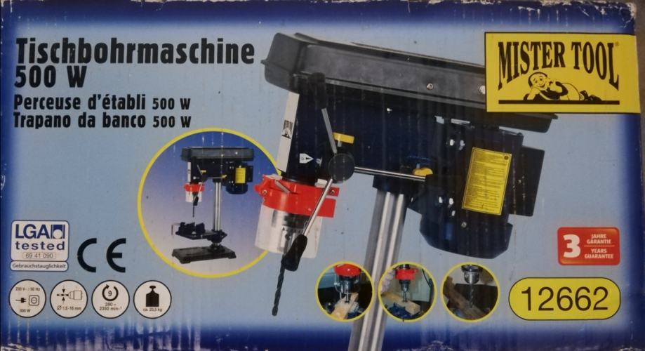 Namizni vrtalni stroj Mister Tool