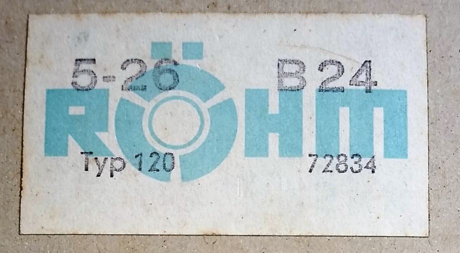 vrtalna glava ROHM, Roehm, PRIMA-I, nastavek konus B24, težka izvedba