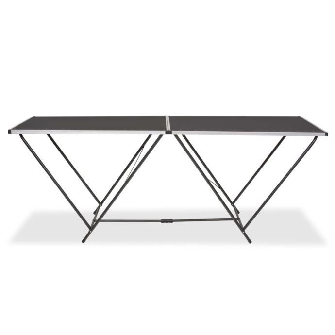 Zložljiva miza za tapeciranje MDF in aluminij 200x60x78 cm