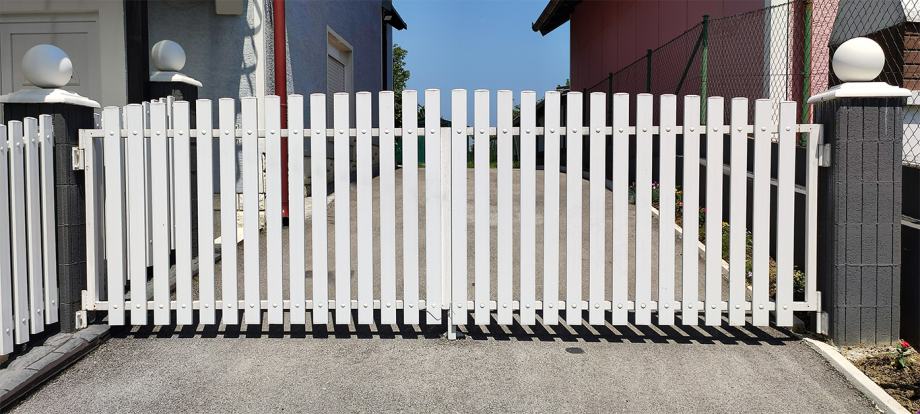 Letvice za ograjo plastične PVC