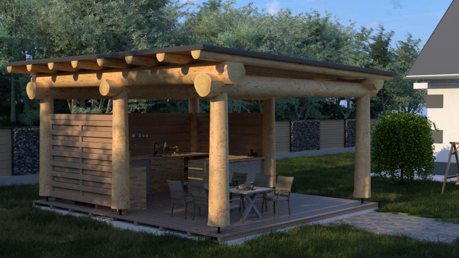 Leseni Objekti ( Vrtni Nadsrešek )