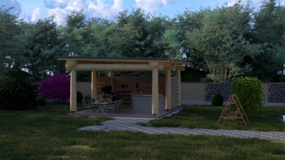 Leseni Objekti ( Vrtni Nadsrešek )