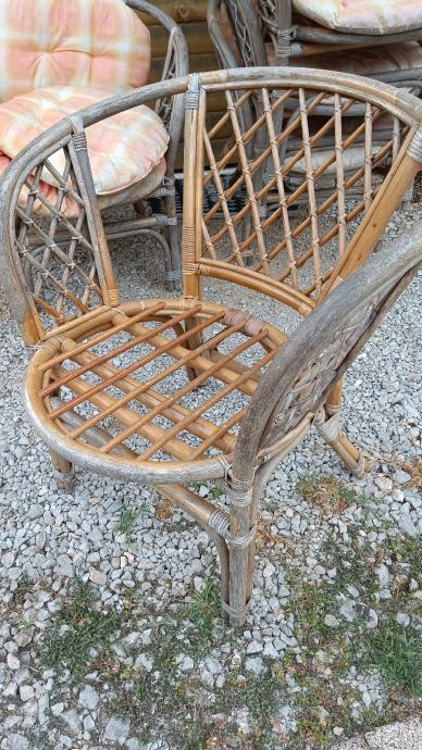 5 ratan vrtnih stolov