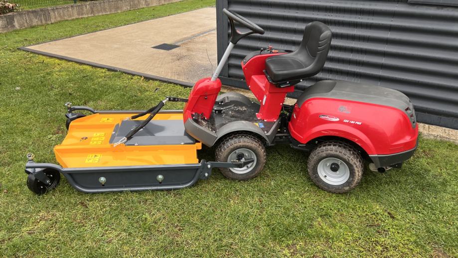 Castelgarden rider XZ4 180 PWX 4x4 servo kosišče za visoko travo 90 cm