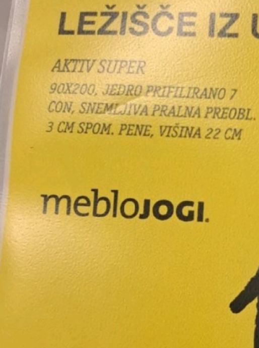 Jogi - vzmetnica Meblo - NOVO