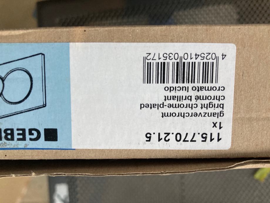 Geberit tipka sigma 01 sijaj krom
