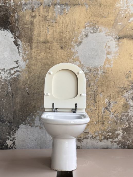 WC školjka Dolomite, talna, z desko - 4x