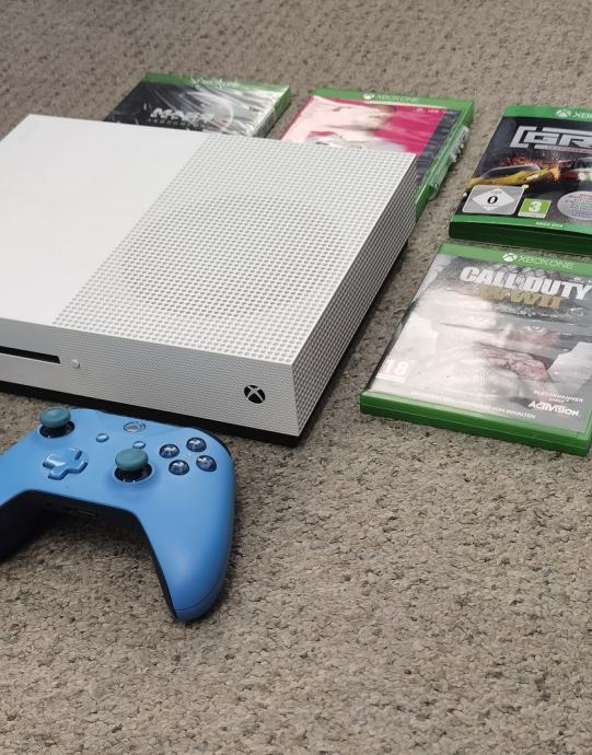 Xbox ONE S Ultimate HDR (2x Controller) + Igre