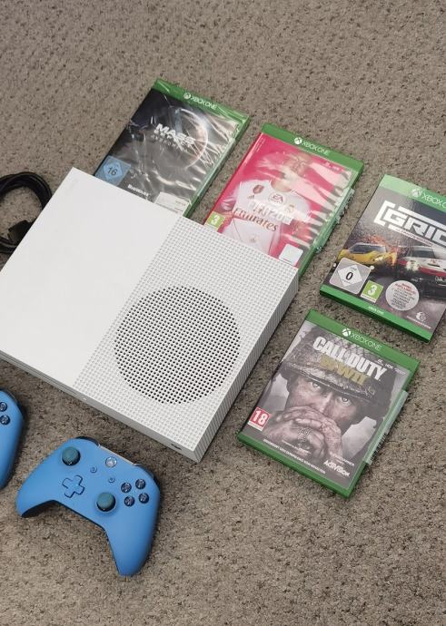 Xbox ONE S Ultimate HDR (2x Controller) + Igre