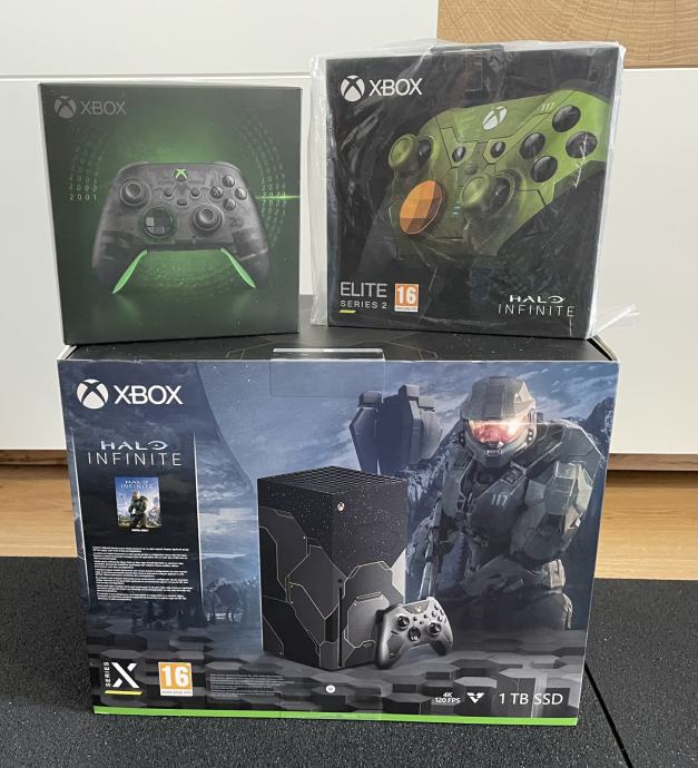 Xbox Series X - Halo Limited edition NOVO
