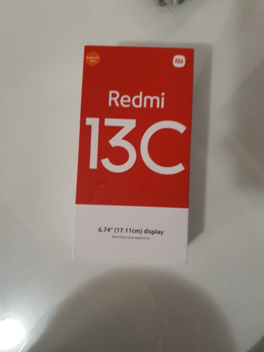 Redmi 13C Dual SIM 128GB/4GB, NOV ZAPAKIRAN