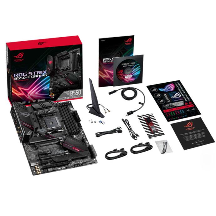 ASUS ROG STRIX B550-E GAMING Wi-Fi 6 AX200 USB-C AM4 ATX gaming