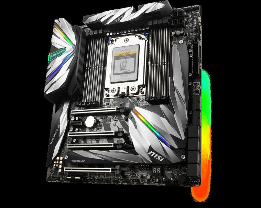 Matična plošča MSI MEG X399 Creation | Podnožje TR4 za Threadripper
