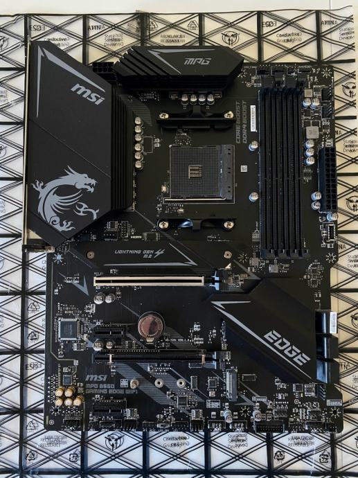 MSI MPG B550 Gaming Edge WiFi (B550,AM4,ATX,AMD) (7C91-008R)