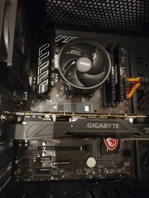 ryzen5 1600 + msi B450 A PRO MAX + GIGABYTE GTX1070GAMING