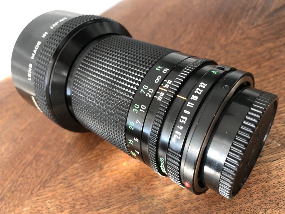 Canon nFD (fd) 200 mm f2.8