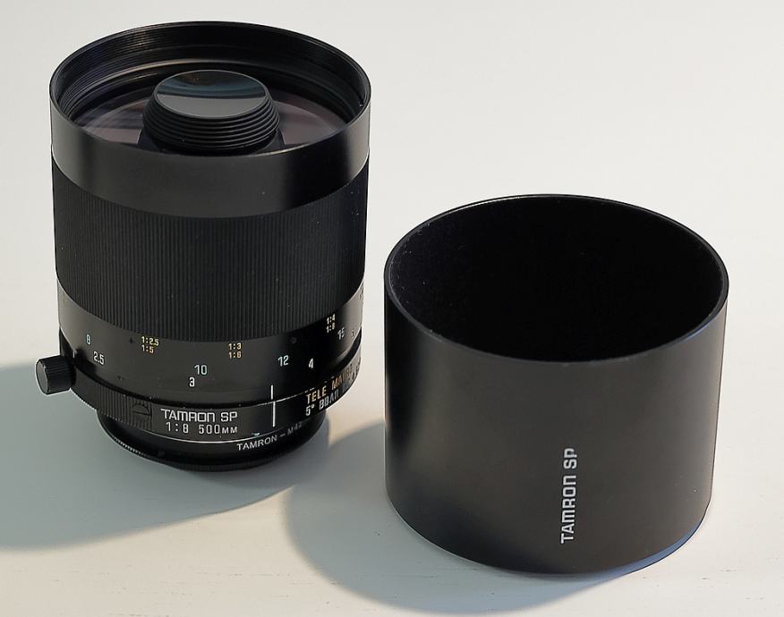 Tamron SP 500 mm f8+ Adapter M42 za Canon EF z potrditvijo izostritve