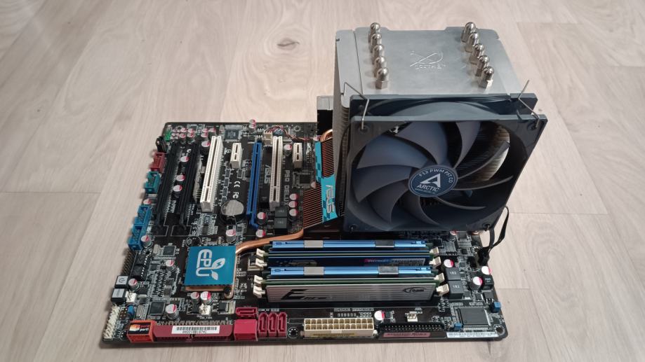 Komplet Matična ASUS P5Q DELUXE LGA 775 + Xeon X5450