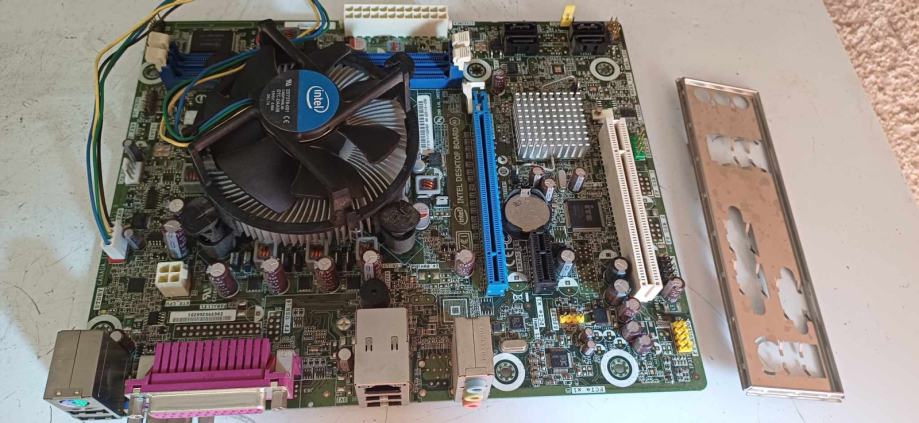 Matična Intel LGA 1155+CPU Core i5 2500+4gb ram+io shield+cooler