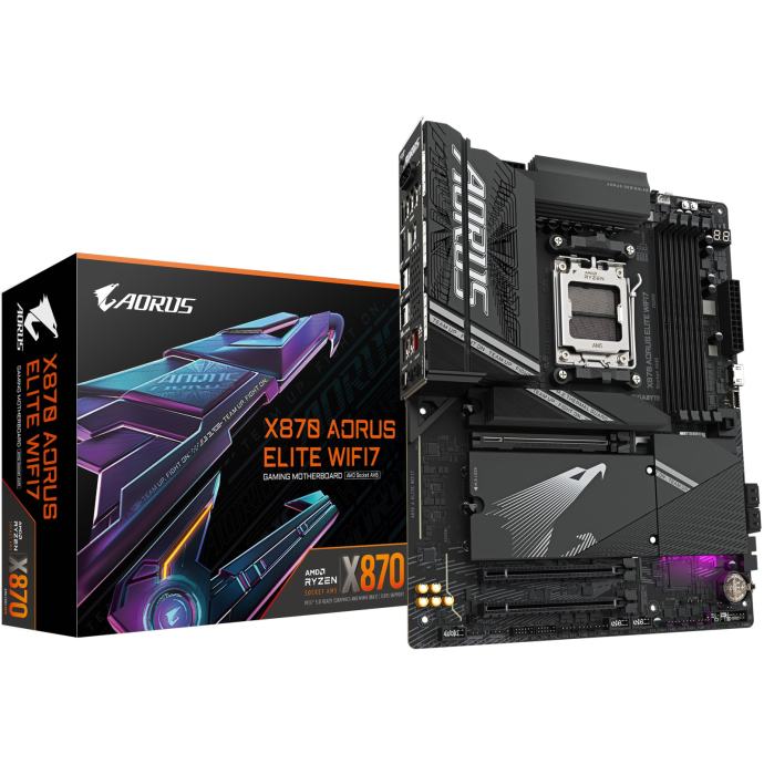 Matična plošča Gigabyte X870 Aorus Elite Wifi7, AM5, ATX