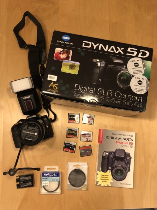 Konica Minolta Dynax 5D set 18-70mm