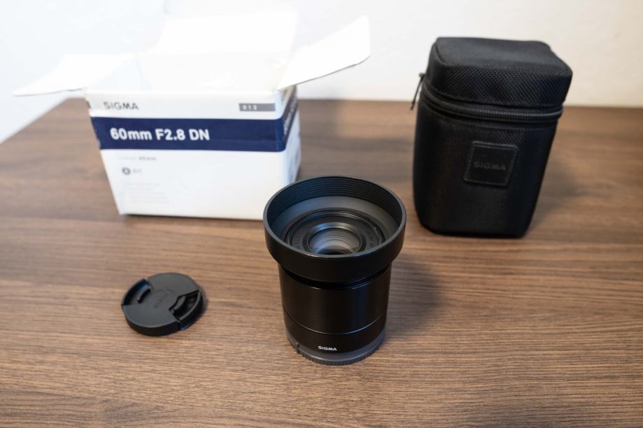 Sigma 60mm f2.8 DN za Sony-E