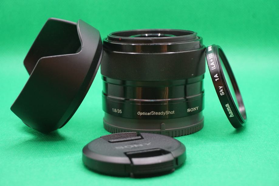 Sony E 35mm F1.8 OSS SEL35F18 objektiv za Sony E-mount apsc