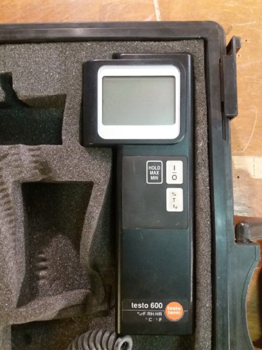 Hygrometer termometer Testo 600