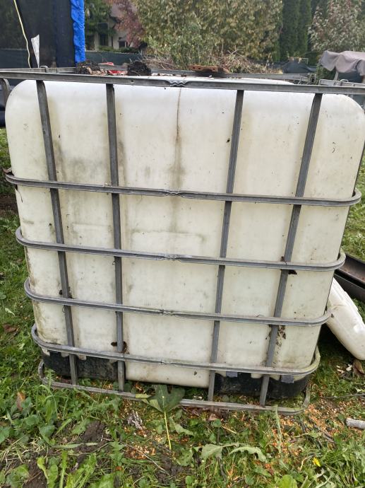 Cisterna, zbiralnik za deževnico, 1000 l