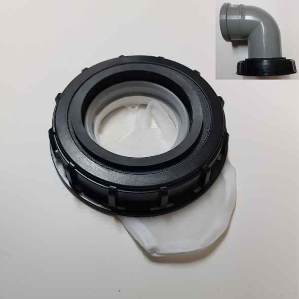 Pokrov za IBC cisterno + tesnilo + filter za 110mm cev