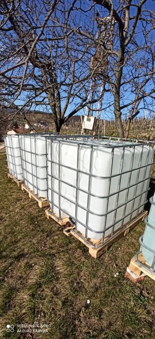 PRODAM IBC CISTERNE ZA VODO 1000 L – 40 EUR