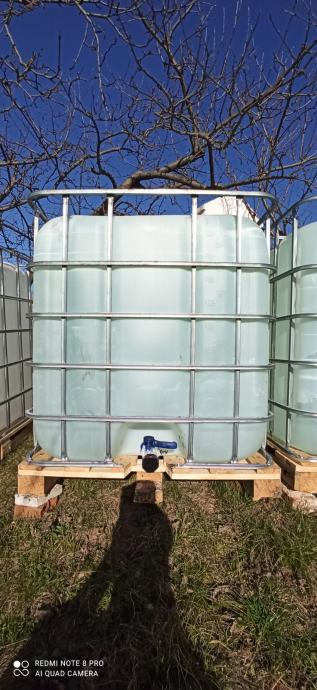 PRODAM IBC CISTERNE ZA VODO 1000 L – 40 EUR