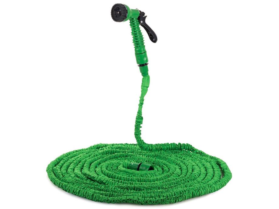 Raztegljiva elastična vrtna cev 15m za zalivanje 7 funkcij