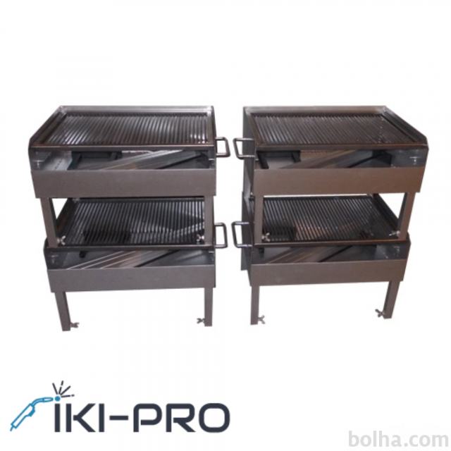 Žar na oglje, žar na drva, inox žar, roštilj, rostfrei žar
