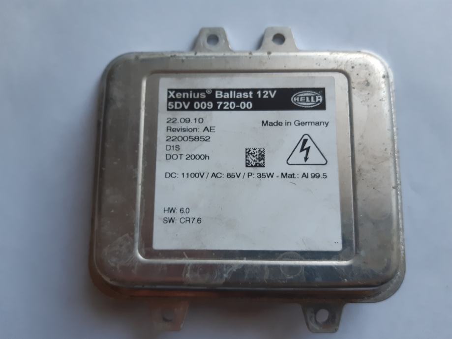 BALAST LUČI OPEL INSIGNIA 2010 ORIGINAL