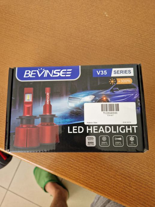 Bevinsee v35 H7 LED Žarnice - Najboljše na trgu