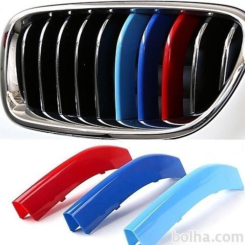 BMW 3 F30/31 M letvice za masko (8 letvic), Chromeparts
