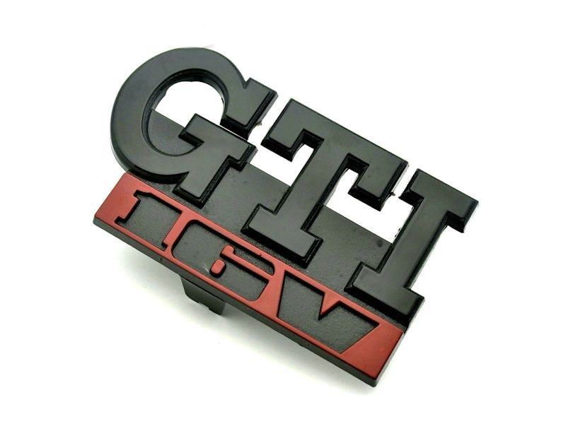 Emblem VW Golf 2 GTI za masko logo črn