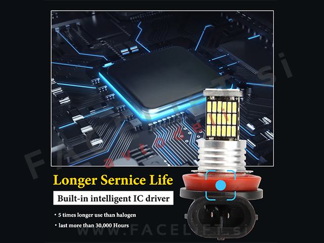 LED žarnica HB4 (9006) (P22d) 45x LED (4014) 900lm CANBUS 12V
