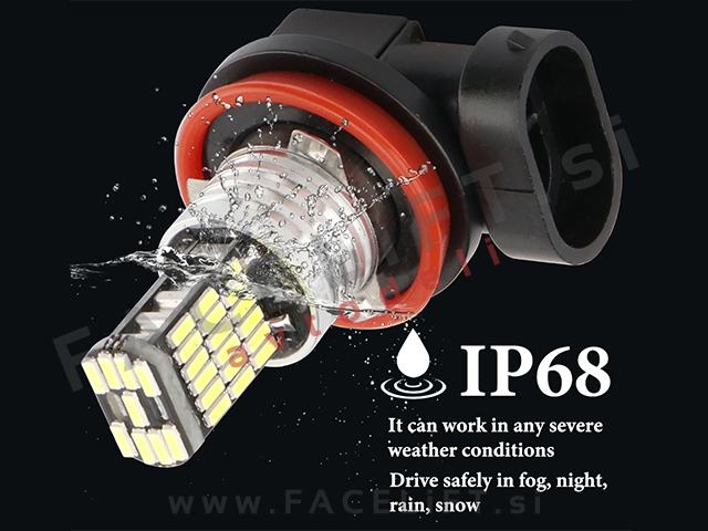 LED žarnica HB4 (9006) (P22d) 45x LED (4014) 900lm CANBUS 12V