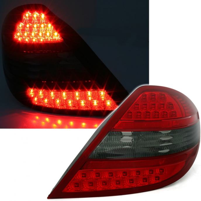 Zadnje LED luči Mercedes SLK R171 04-11 rdeče-smoke V1