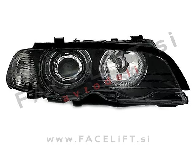Žarometi z LED Angel Eyes BMW 3 E46 Cabrio Coupe 99-03