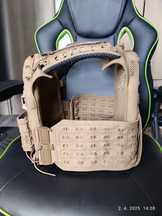 Airsoft novritsch vest tan