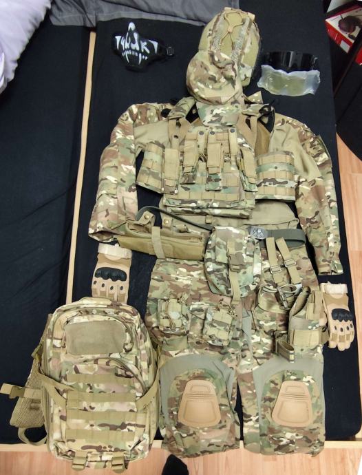 Oprema MultiCam Po Kosih Ali Kot Komplet (Info V Opisu)