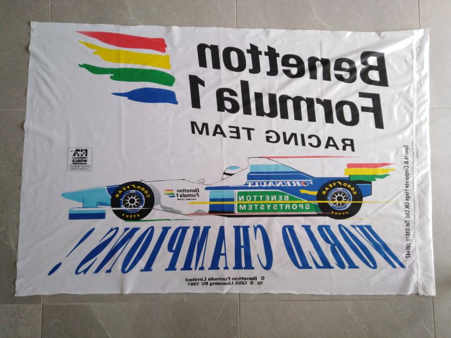 Zastava Benetton formula 1